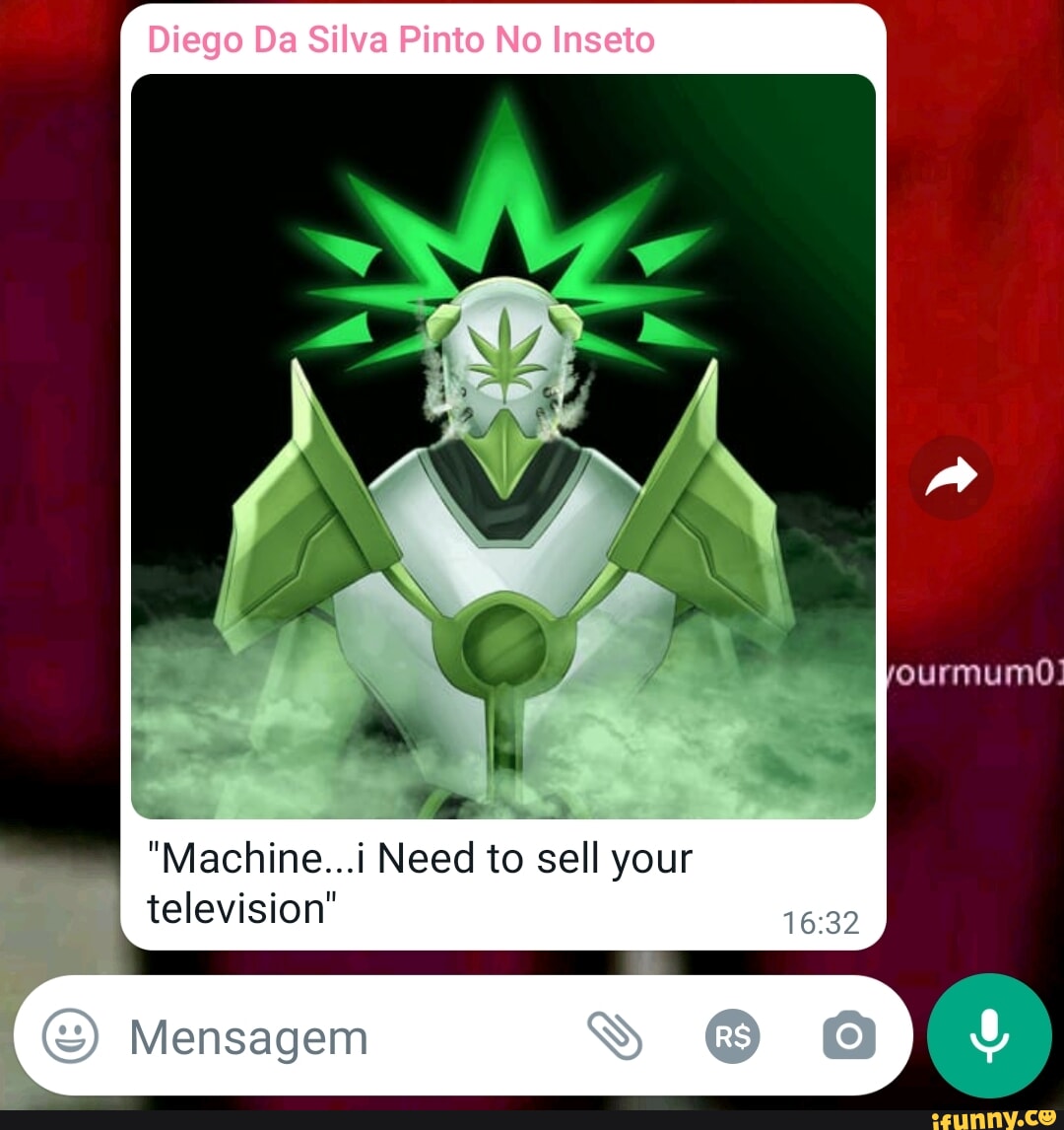 Diego Da Silva Pinto No Inseto "Machine... Needl to sell your ...