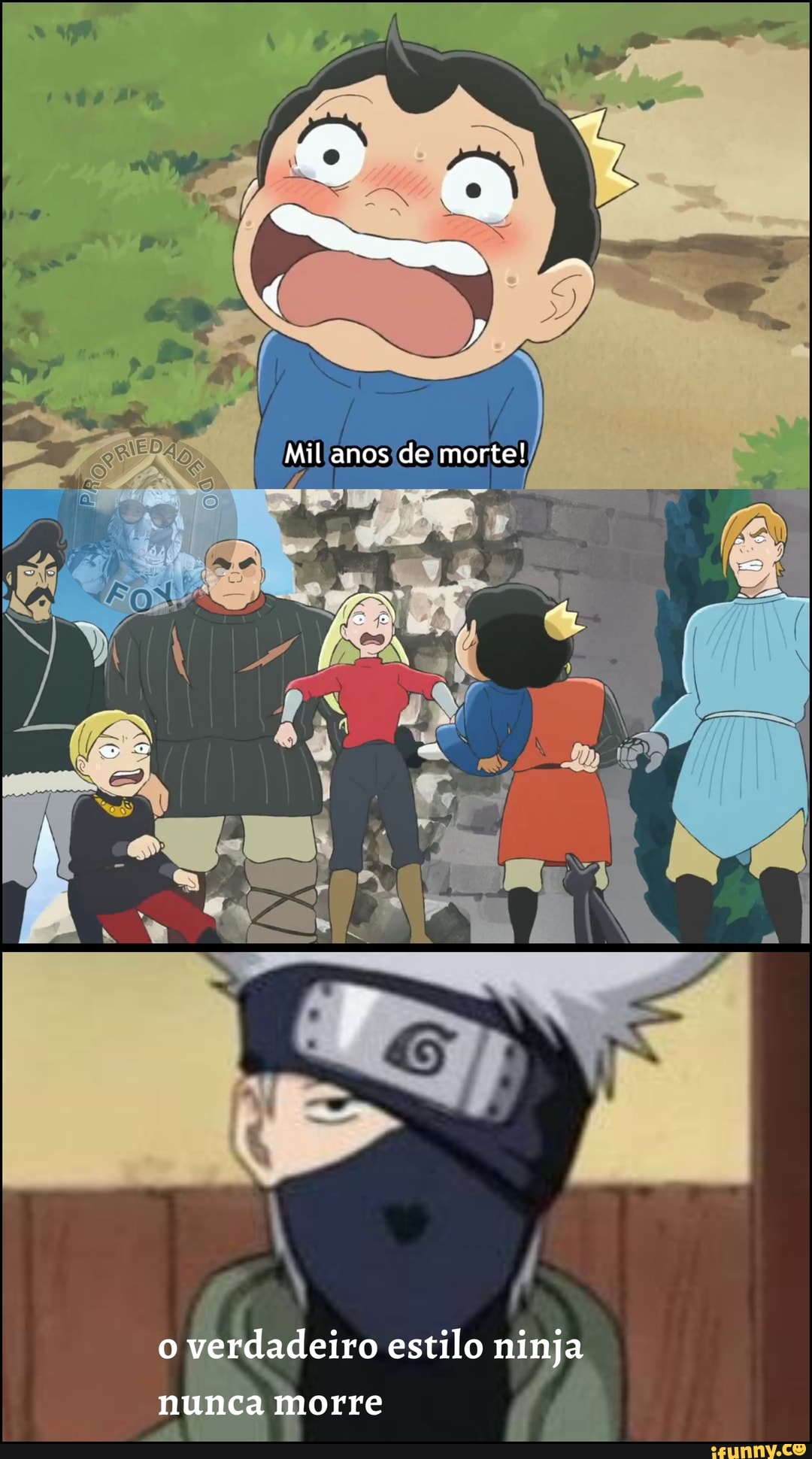 Mil anos de morte! o verdadeiro estilo ninja nunca morre - iFunny Brazil