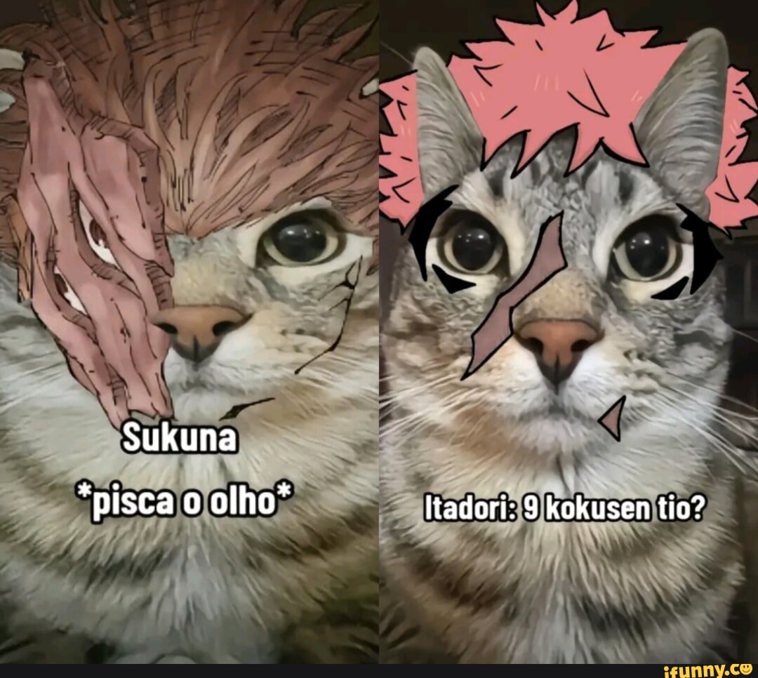 "pisca o olho" Itadori: 9 kokusen tio? - iFunny Brazil