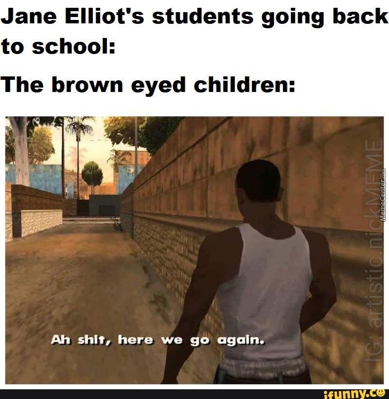Jane Elliot's students going back to school: The brown eyed children ...