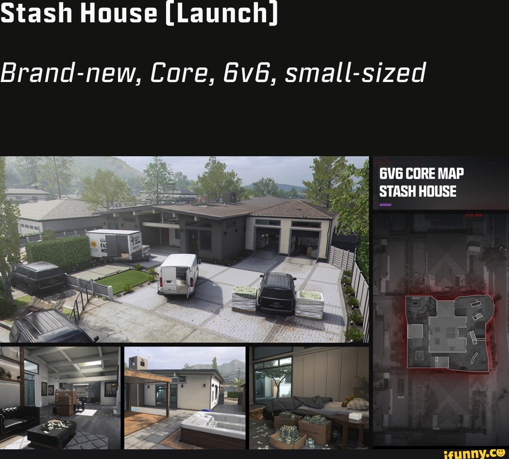 Stash House [Launch} Brand-new, Core, small-sized CORE MAP STASH HOUSE ...