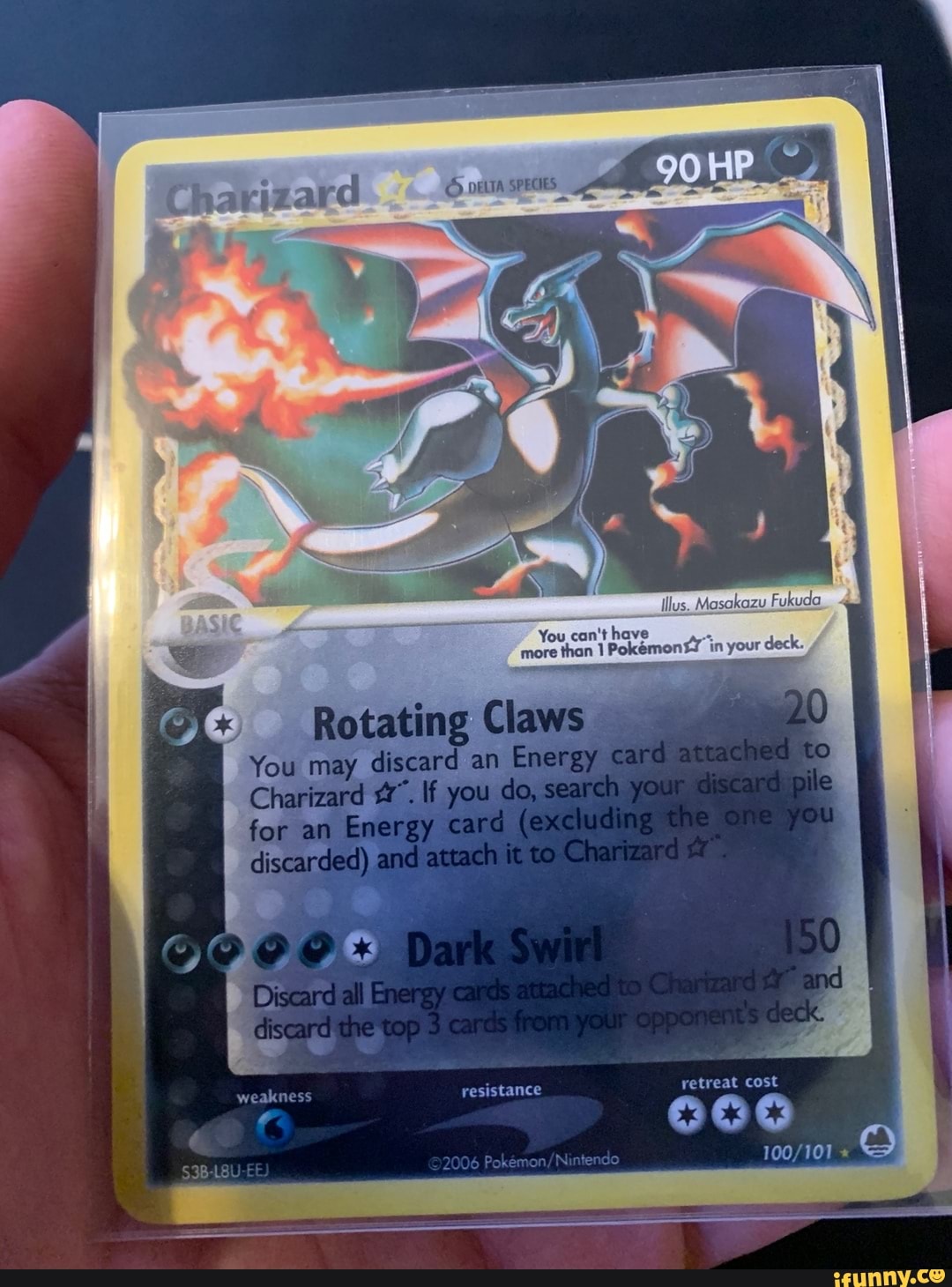 Gold Star Charizard delta species - Illus. Fukuda (Charizard You can't ...