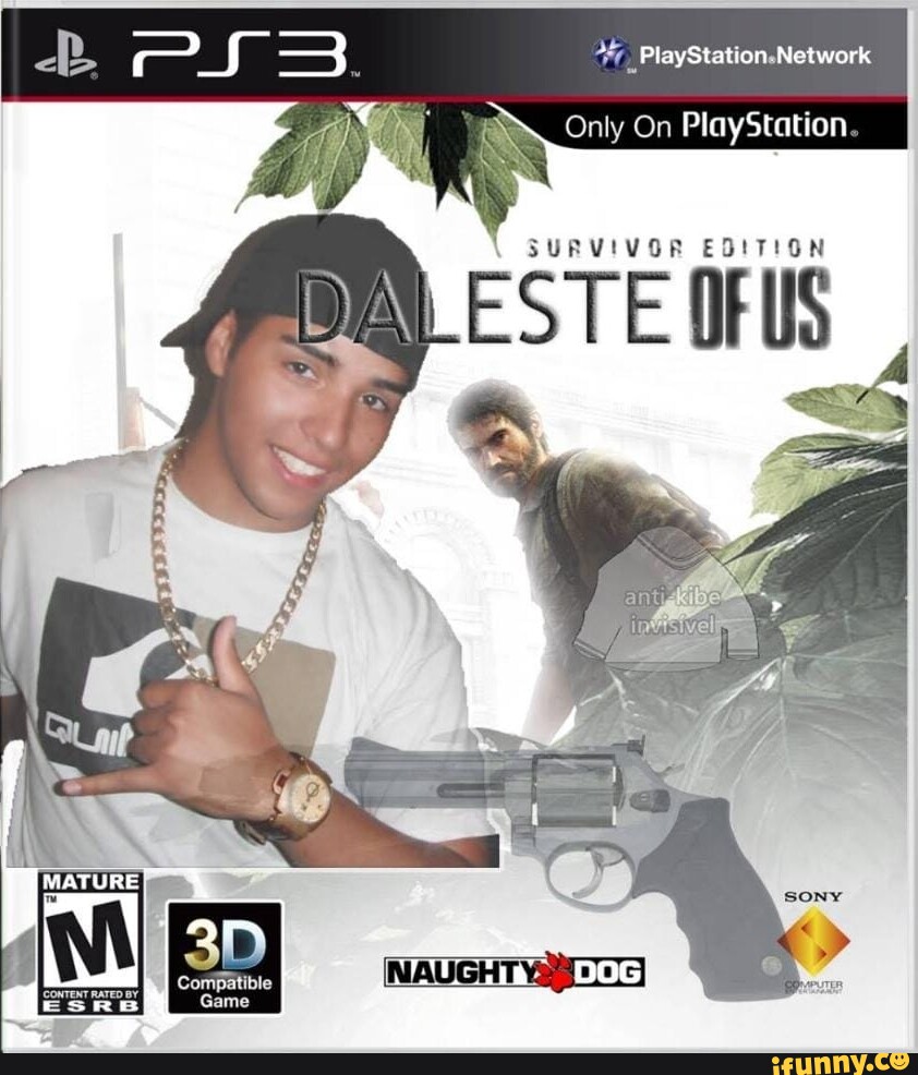SS PlayStation Network Only On PlayStation \ SURVIVOR EDITION ESTE OFUS ...