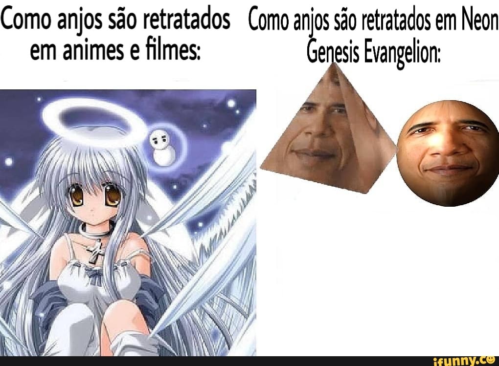 Como anjos são retratados Como à g são retratados em Neon - iFunny Brazil
