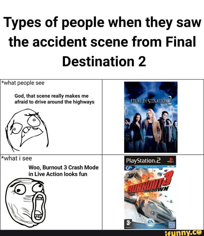 Final Destination 2 Car Crash