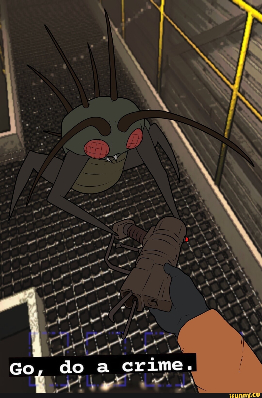 Go, do a crime. - iFunny Brazil