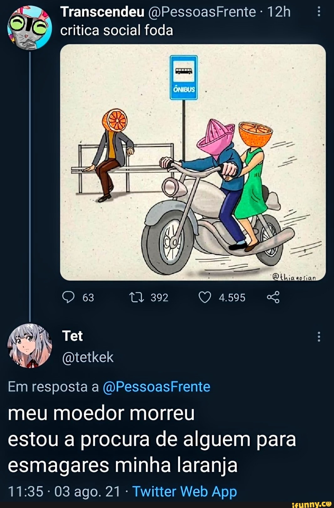 Transcendeu memes. Best Collection of funny Transcendeu pictures on ...