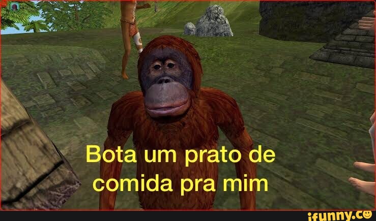 Bota um prato de comida pra mim - iFunny Brazil
