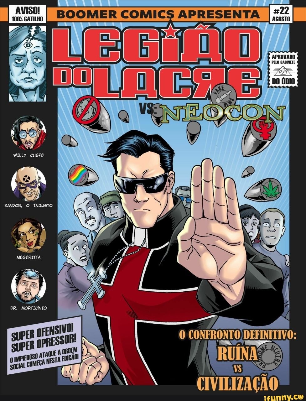 GATILHO BOOMER COMICS APRESENTA APROVADO PELO GABINETE sUpER ...