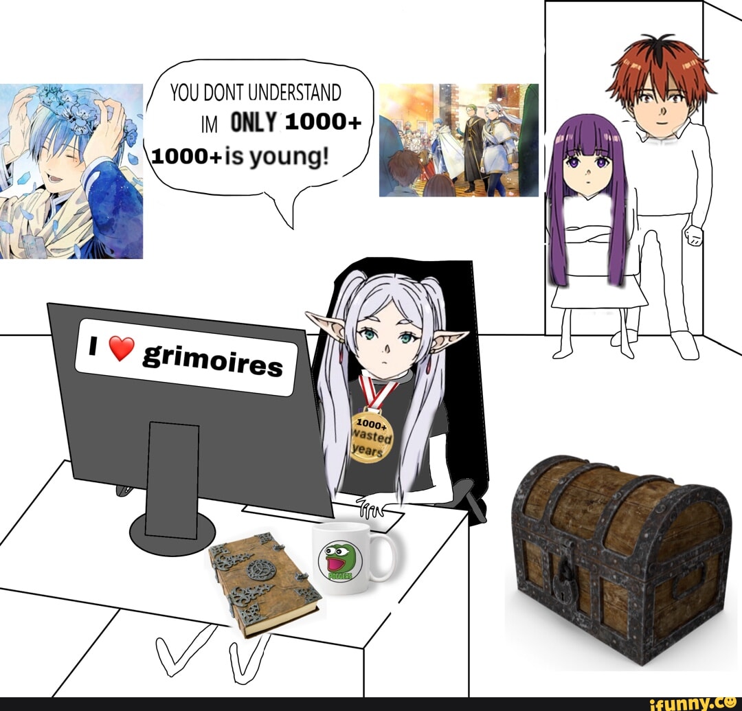 YOU DONT UNDERSTAND IM ONLY 1000+ young)! - iFunny Brazil