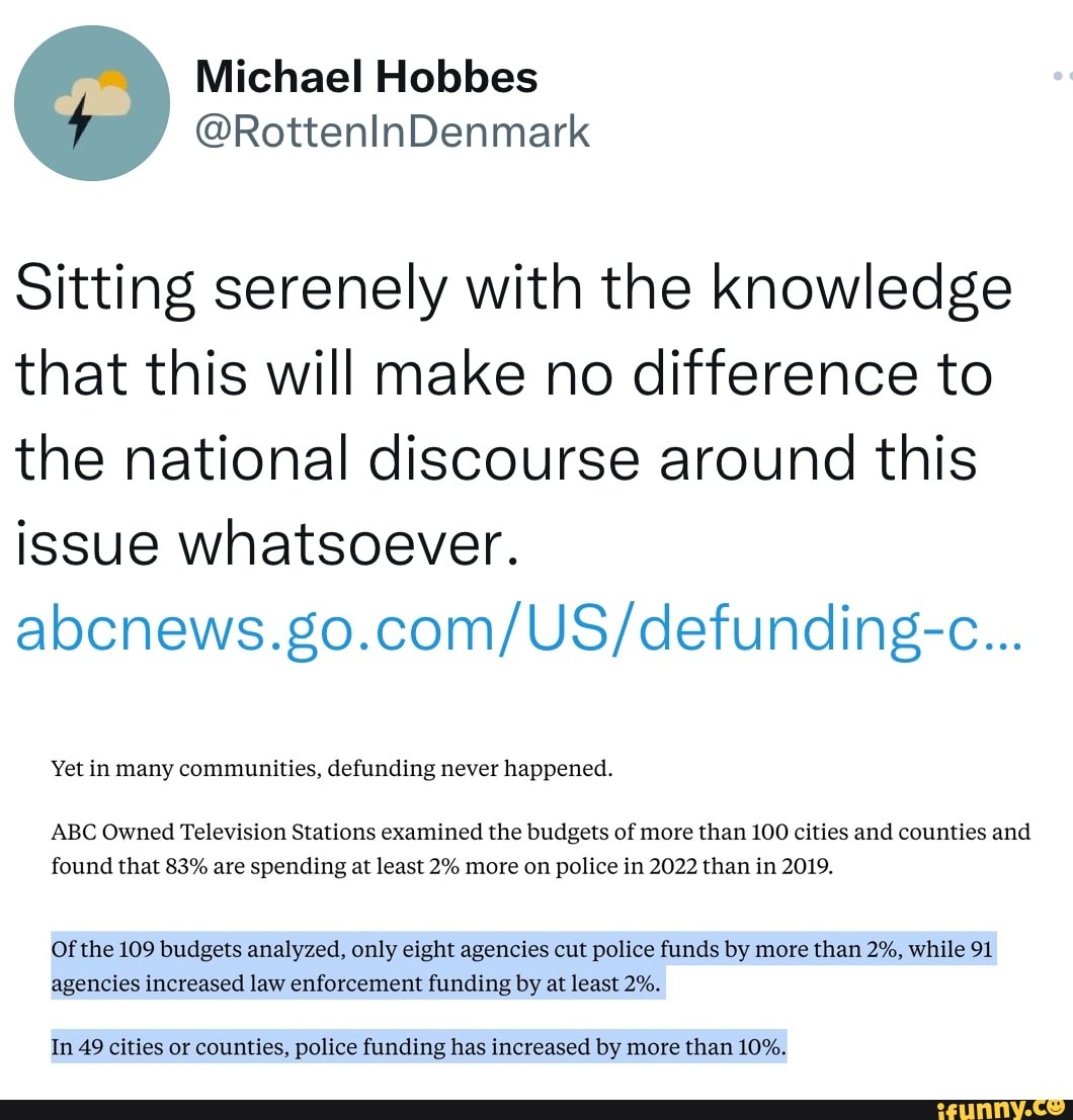 Michael Hobbes RottenInDenmark Sitting Serenely With The Knowledge Michael Hobbes RottenInDenmark Sitting Serenely With The Knowledge