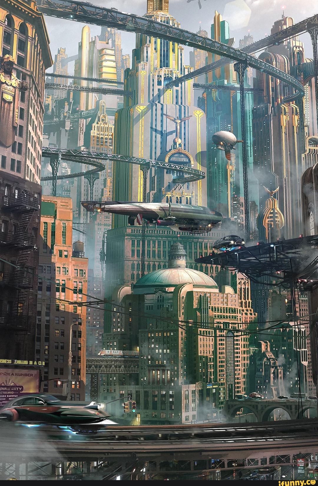 Dieselpunk Art Deco