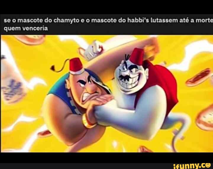 Genios - se o mascote do chamyto e o mascote do habbi's lutassem até a ...