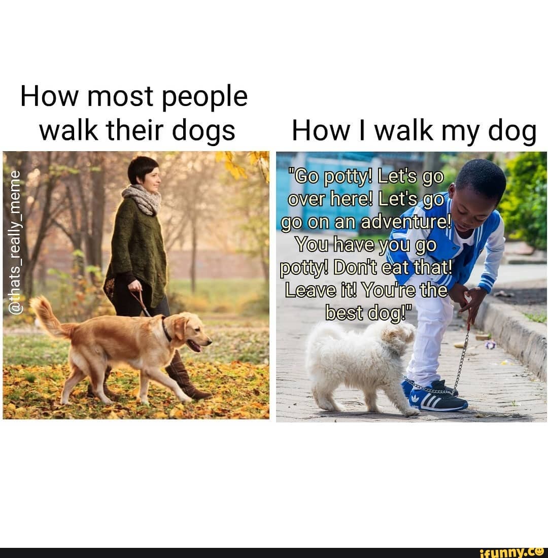 People Walking Animals