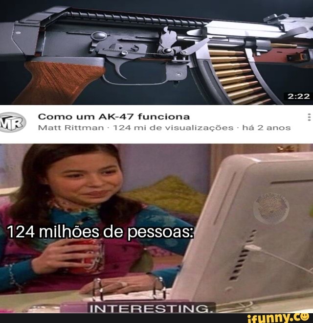 Como um AK-47 funciona Matt Rittman 124 mi 124 milhões de pessoas ...