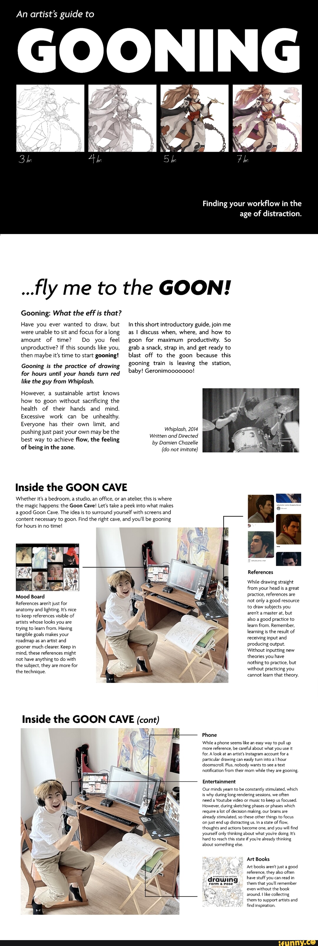 An artist's guide to GOONING Finding your workflow in the age of ...