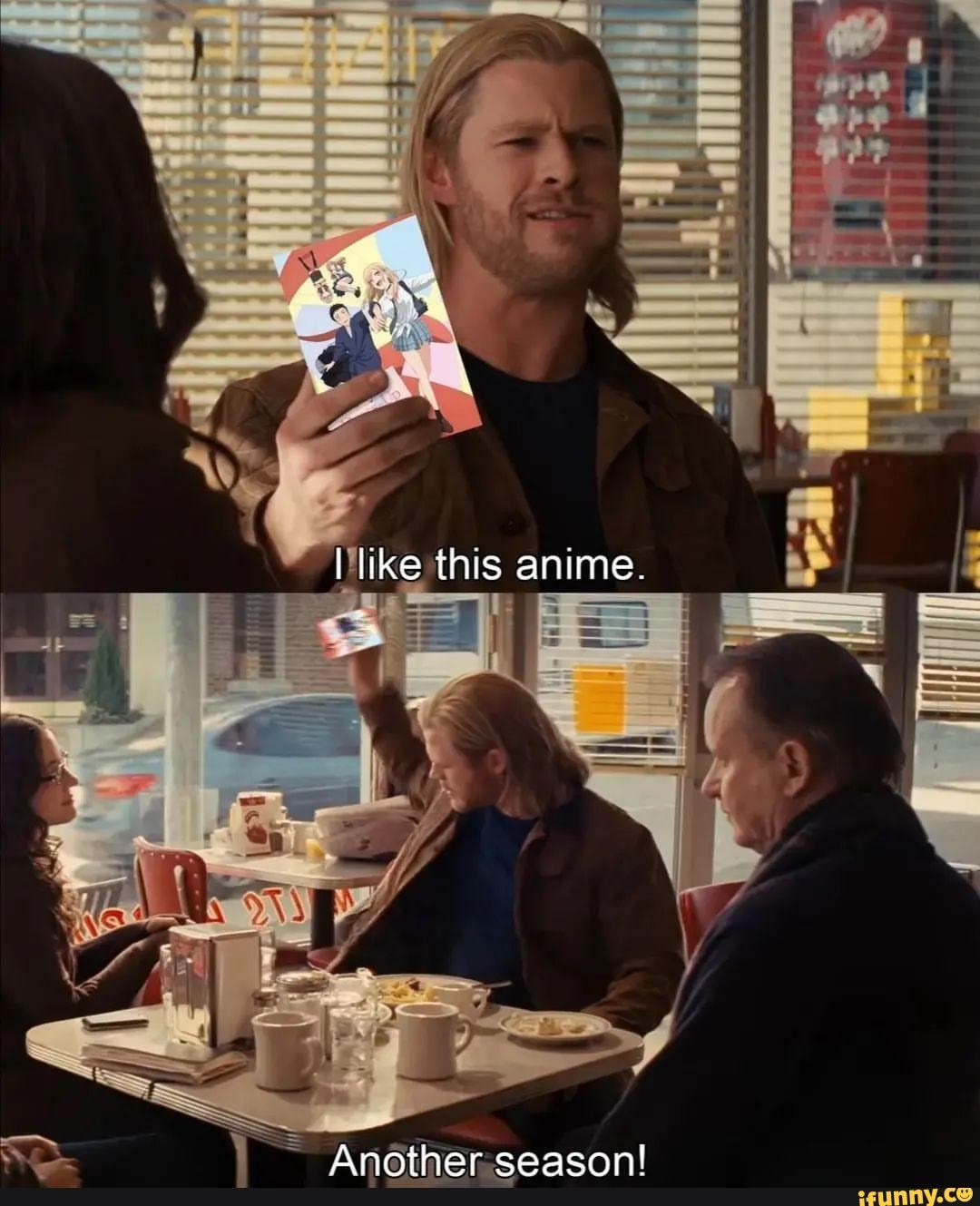 Like this anime. Anathar canaenn! - iFunny Brazil