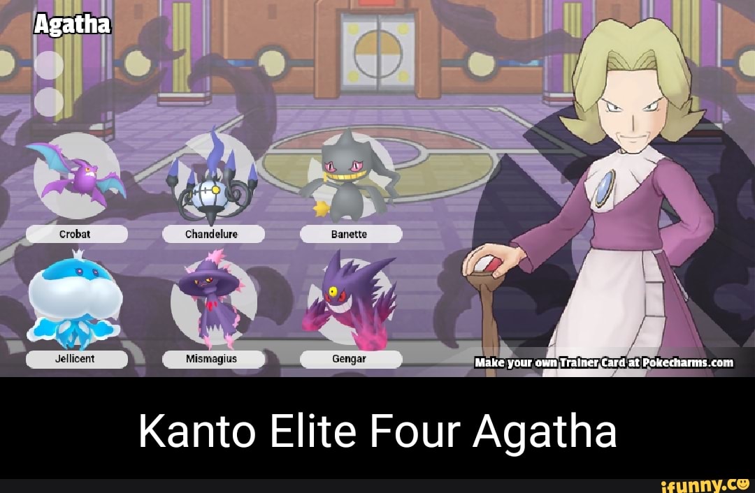 Pokemon Elite Four Kanto