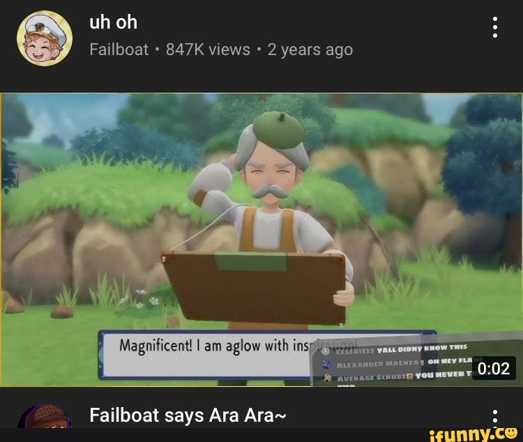 All Aboard The Failboat