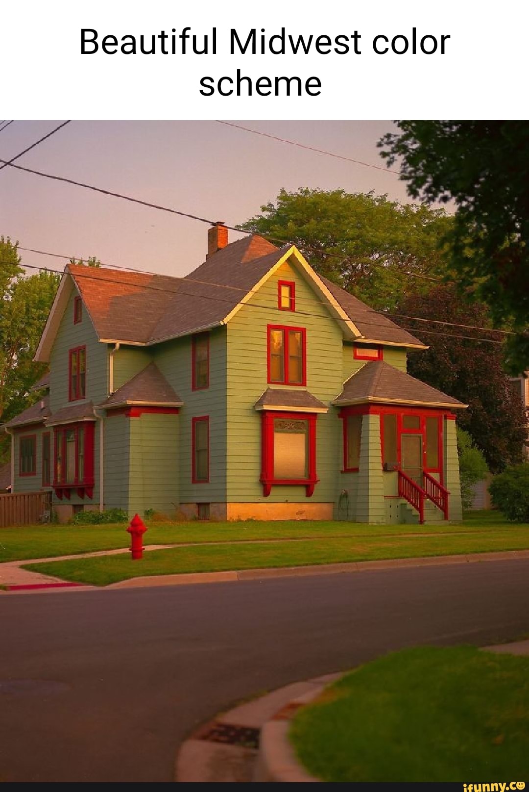 Beautiful Midwest color scheme I - iFunny Brazil