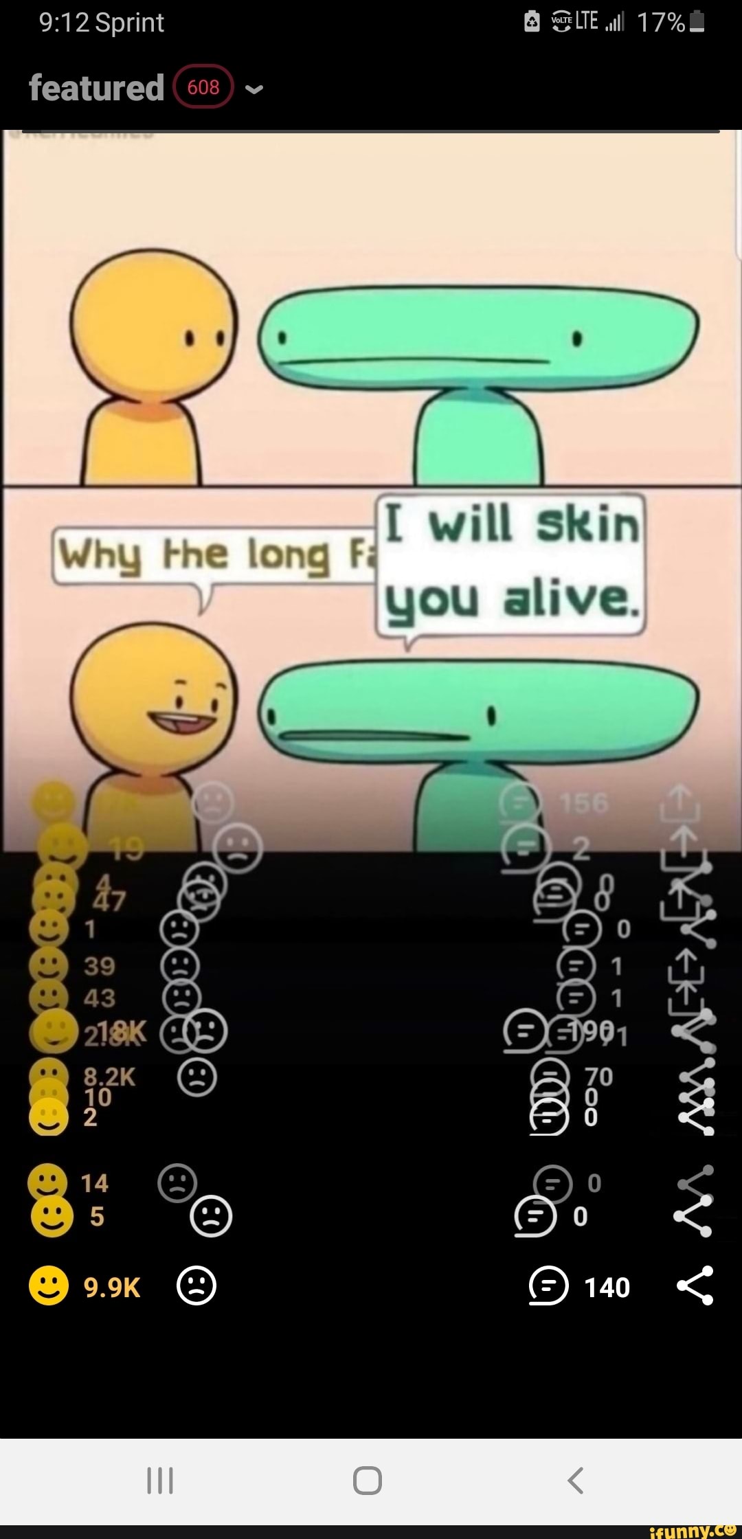Sprint 608 featured Why Fhe long will Skin you alive. My 9.9K 140 ...