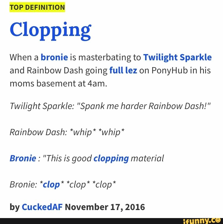 Rainbow Dash Clop Gif