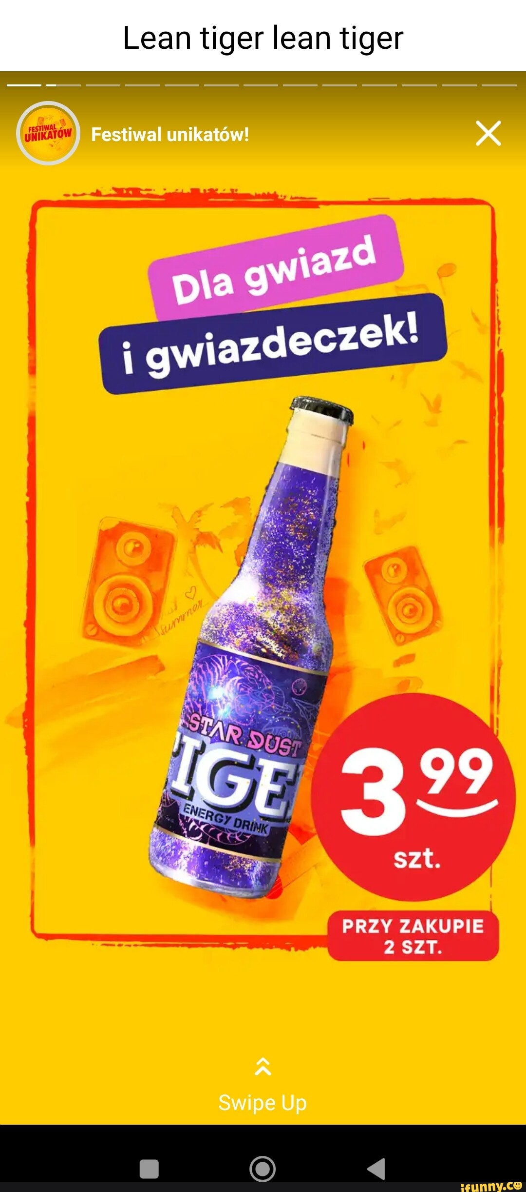 Lean tiger lean tiger Festiwal unikatow! ola PRZY ZAKUPIE Sw pe Up O O ...