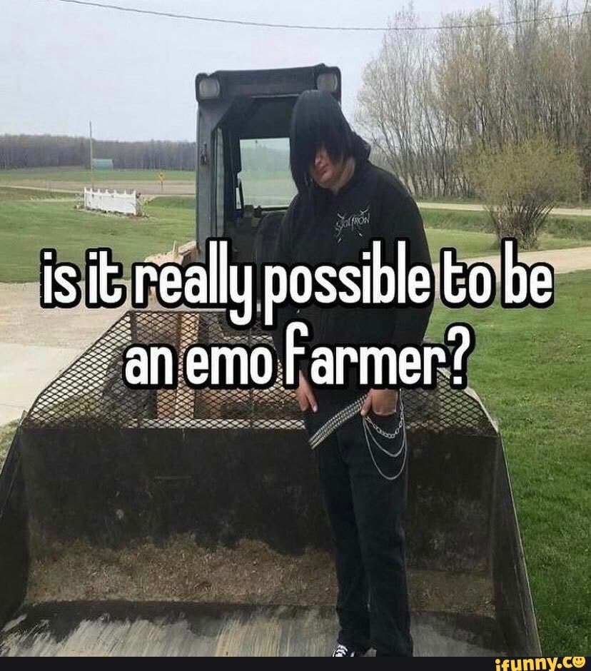 Is it really possible to be an emo Farmer? - iFunny Brazil