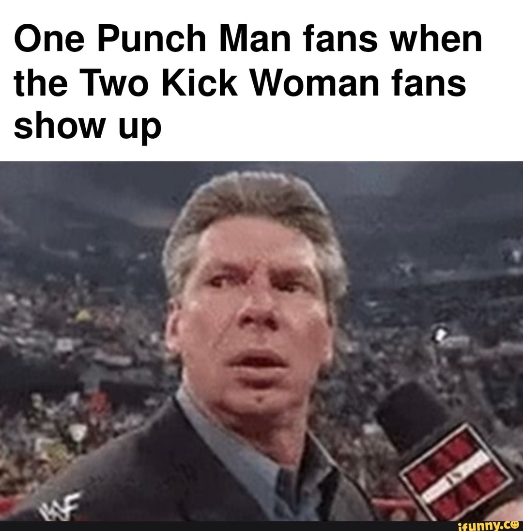 One Punch Man fans when the Two Kick Woman fans show up - iFunny Brazil