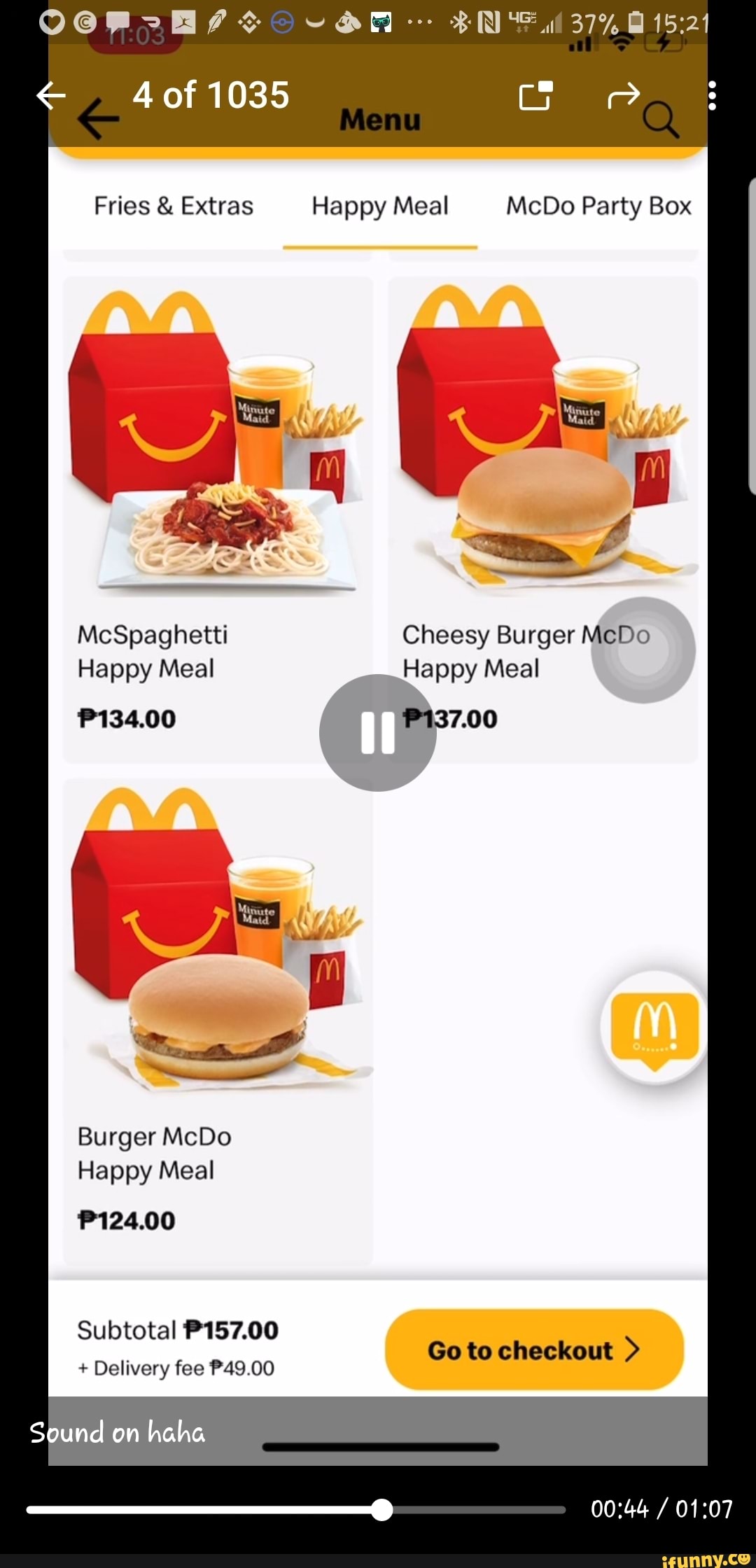 Mcdonalds Mcspaghetti