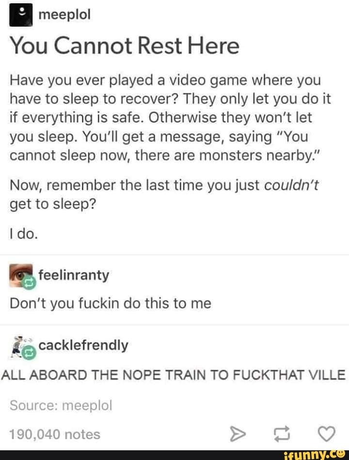 Nope Nope Nope Train Meme