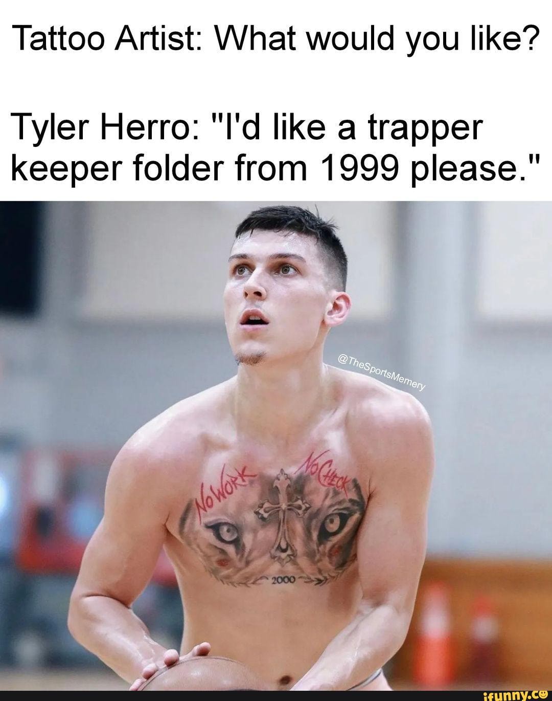 Tattoos And Muscles Meme