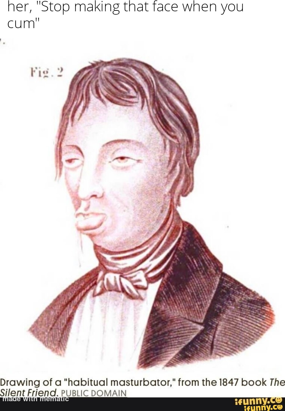 Her, "Stop making that face when you cum" Drawing of a "habitual ...