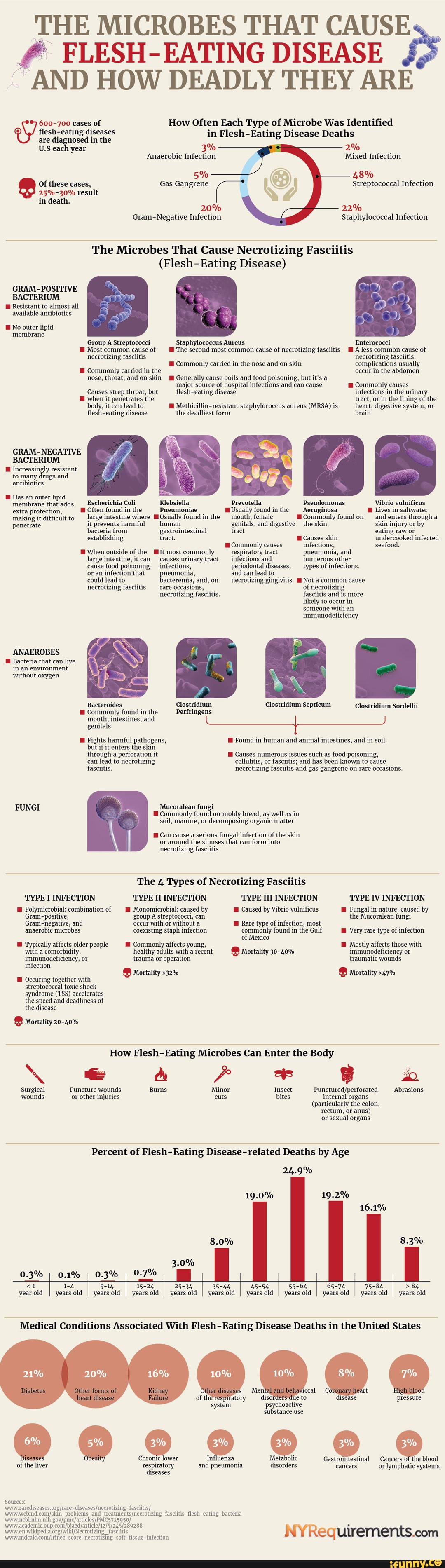 Guide to Flesh-Eating Disease - FLESH EATING DISEASE THE MICROBES THAT ...