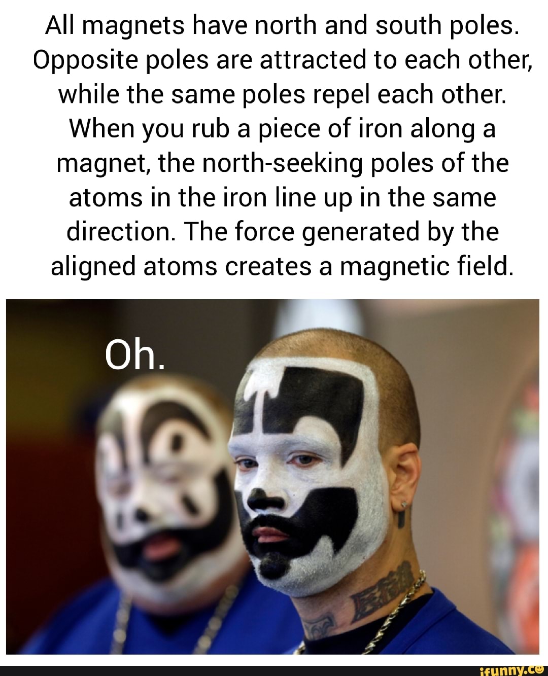 All magnets have north and south poles. Opposite poles are attracted to ...