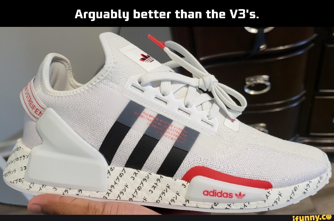 Arguably better than the V3's. - iFunny Brazil