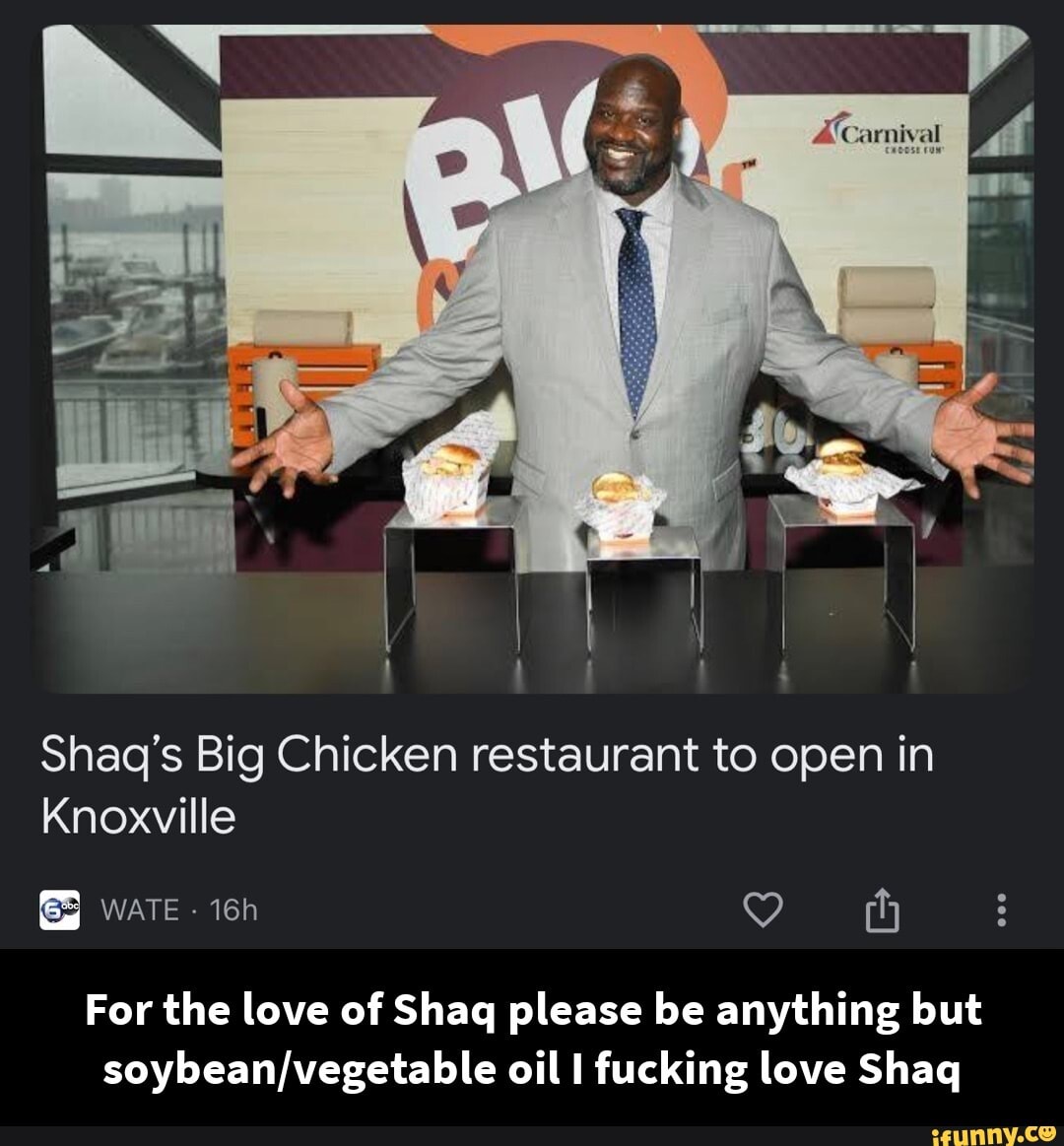 Shaq's Big Chicken restaurant to open in Knoxville WATE - For the love ...