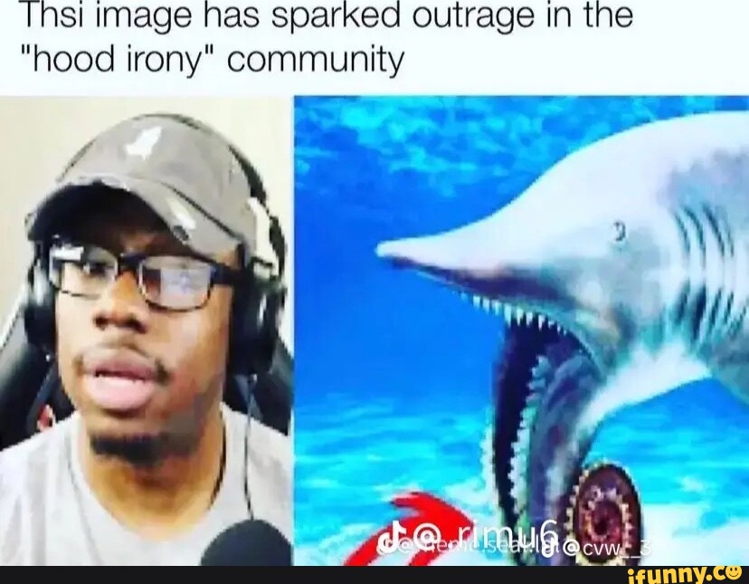 'INsi image has sparked outrage IN the "hood irony" community I ...