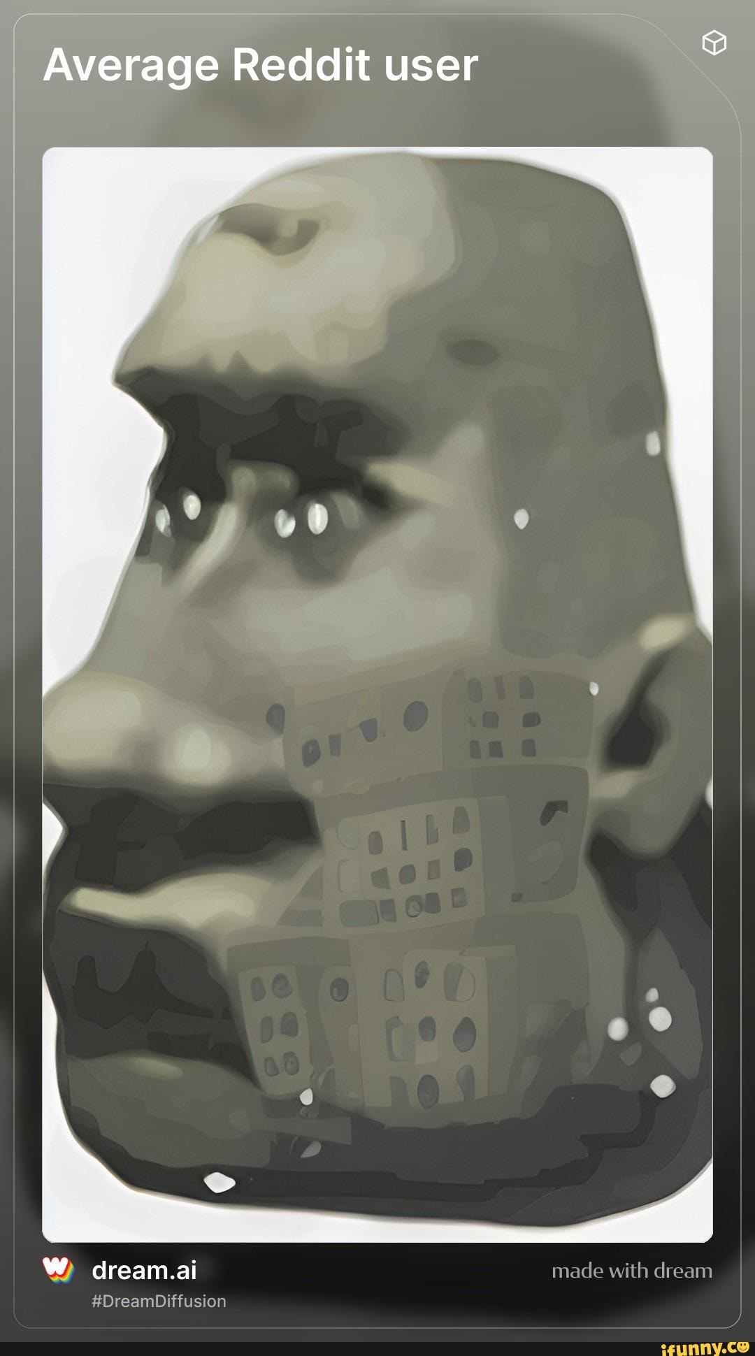 Average Reddit user W) dream.ai #DreamDiffusion made with dream ...