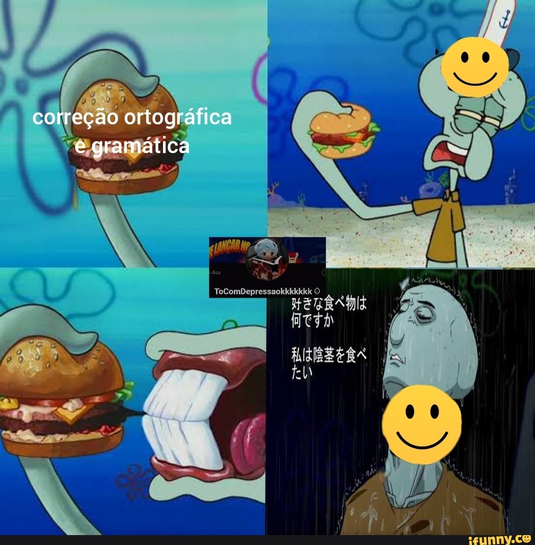 Correção ortográfica e gramática - iFunny Brazil