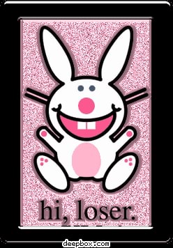 Hi Loser Happy Bunny