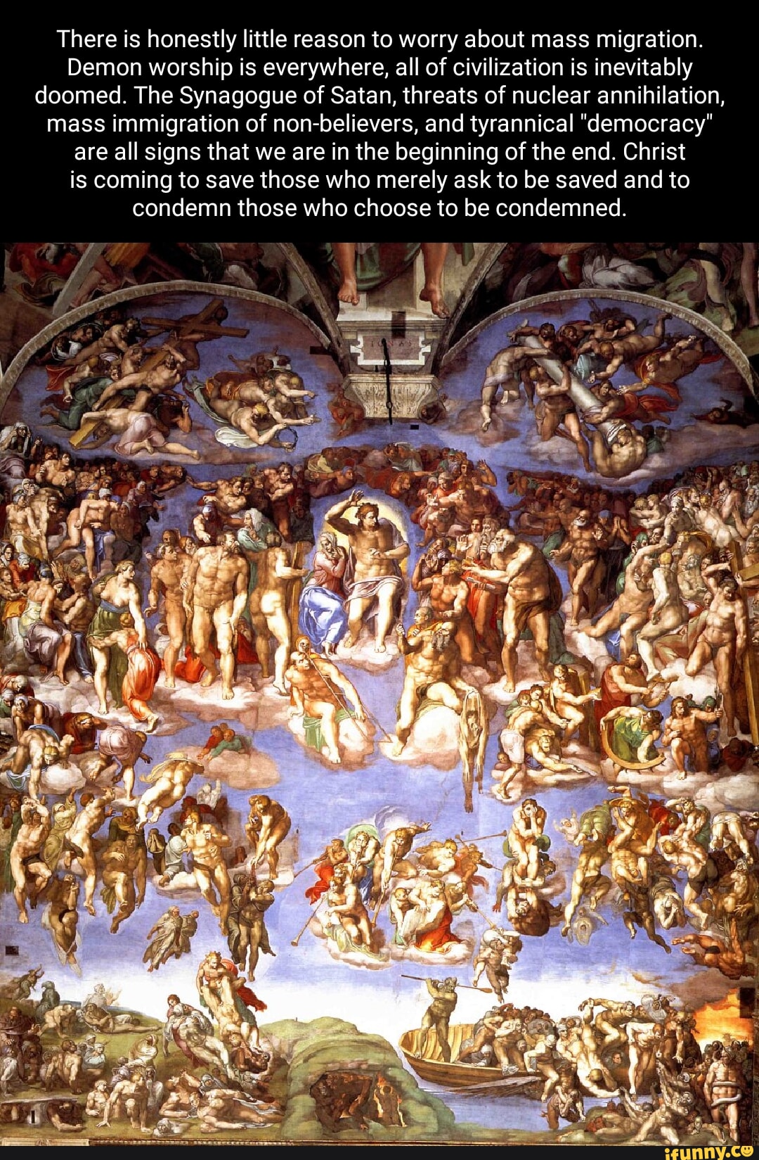 There is honestly little reason to worry about mass migration. Demon ...