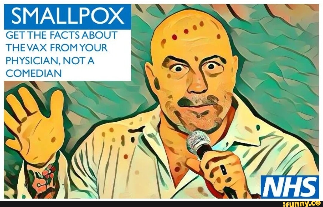 SMALLPOX GET THE FACTS ABOUT THE VAX FROM YOUR PHYSICIAN, NOT COMEDIAN ...