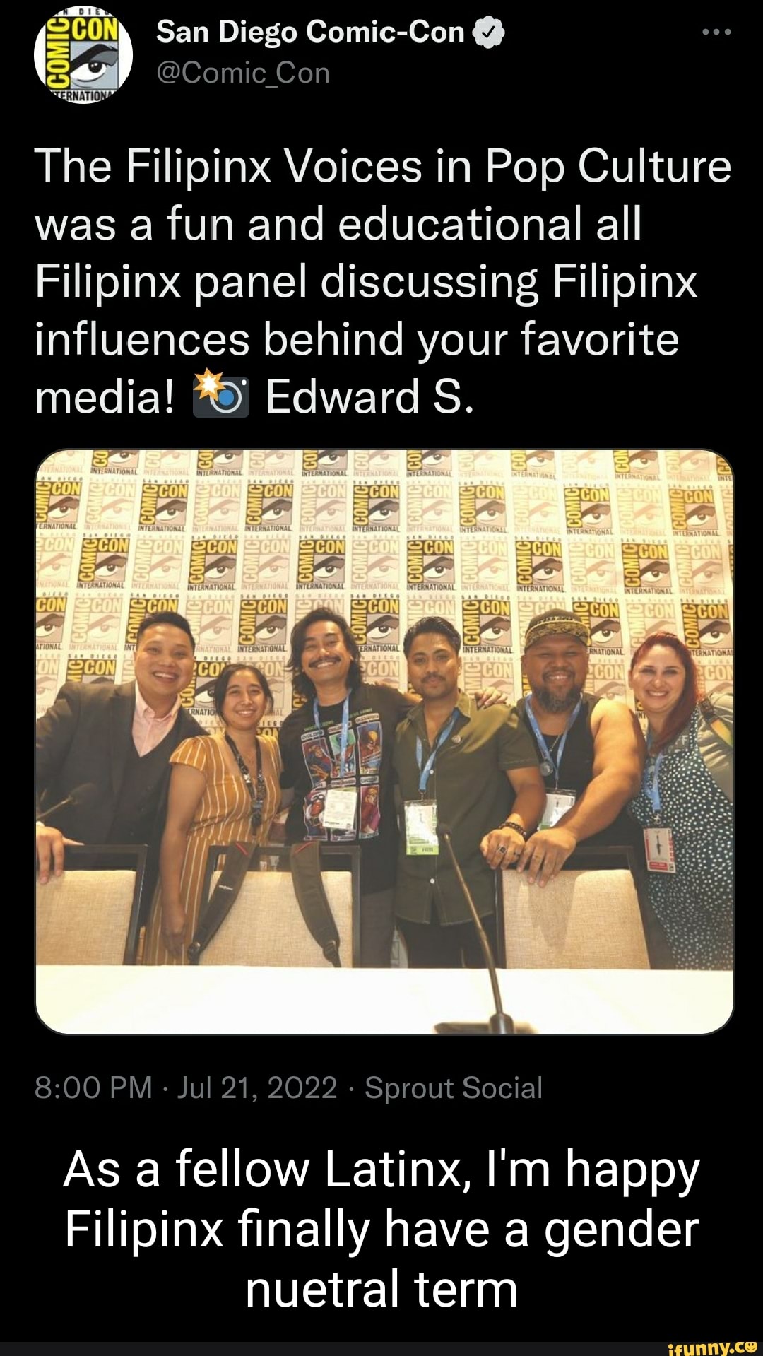 San Diego Comic-Con @ @Comic Con RNATION The Filipinx Voices in Pop ...