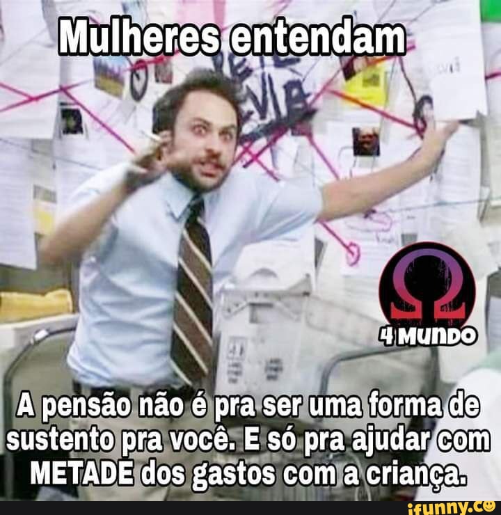 Mulheres entendam . 4 MunDO pensão não é pra ser uma forma dé sustento ...
