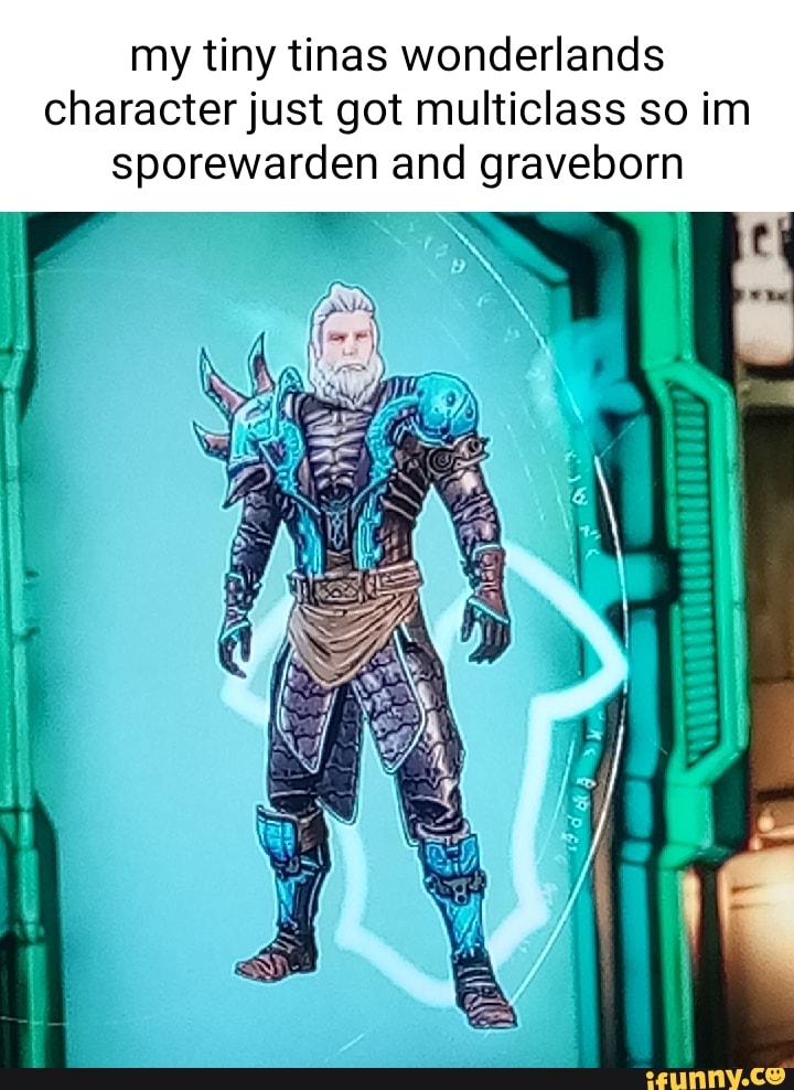 Ass im my tiny tinas wonderlands character just got mu so im Spore ...