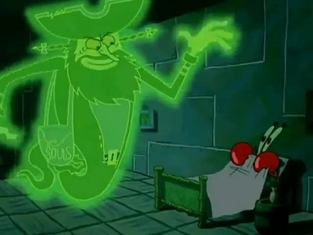 Flying Dutchman Spongebob Sock