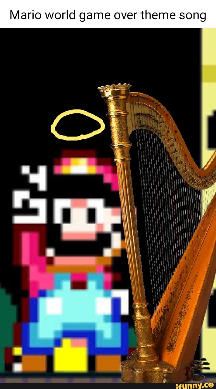 Mario world game over theme song - iFunny Brazil