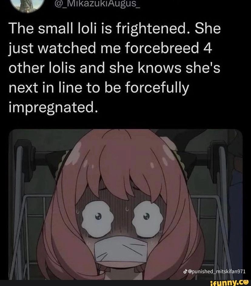 We RazuiAusus. The small loli is frightened. She just watched me ...