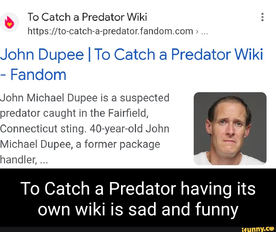 To Catch A Predator Meme